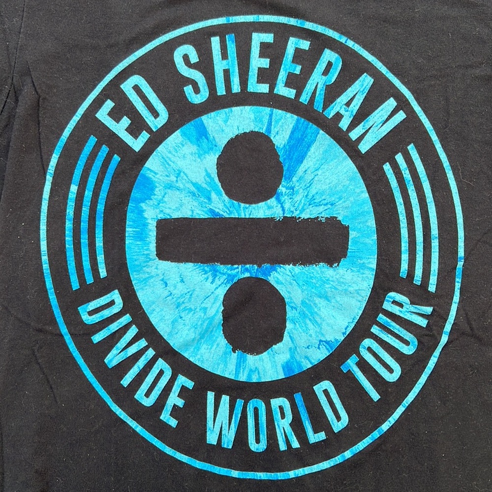 Ed Sheeran 2018 Divide World /Us Tour Spin Stamp Conc… - Gem